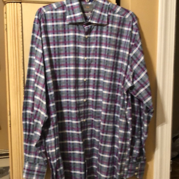 Thomas Dean | Shirts | Thomas Dean Shirt Plaid Xl | Poshmark